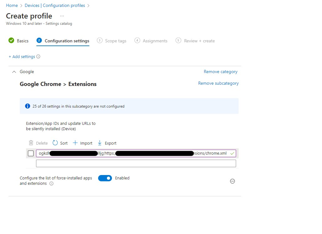 Installing the Google Chrome Extension