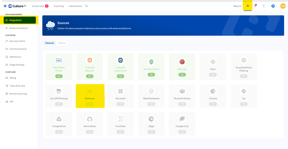 Allow List in Mimecast