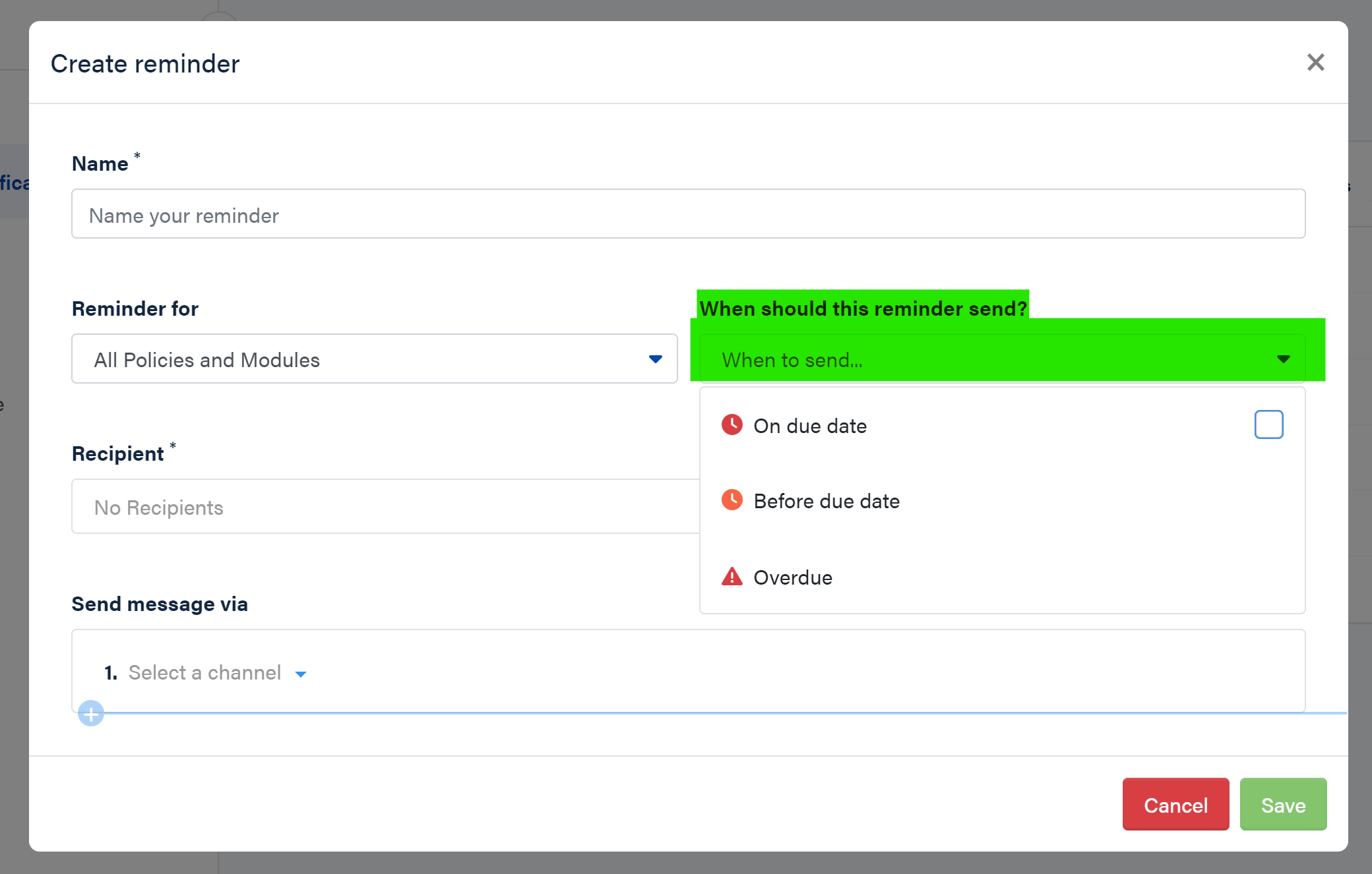 How to set up Reminders