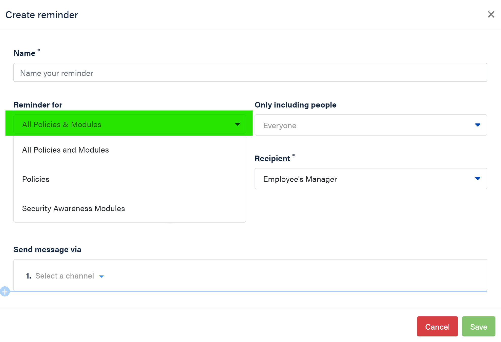 How to set up Reminders