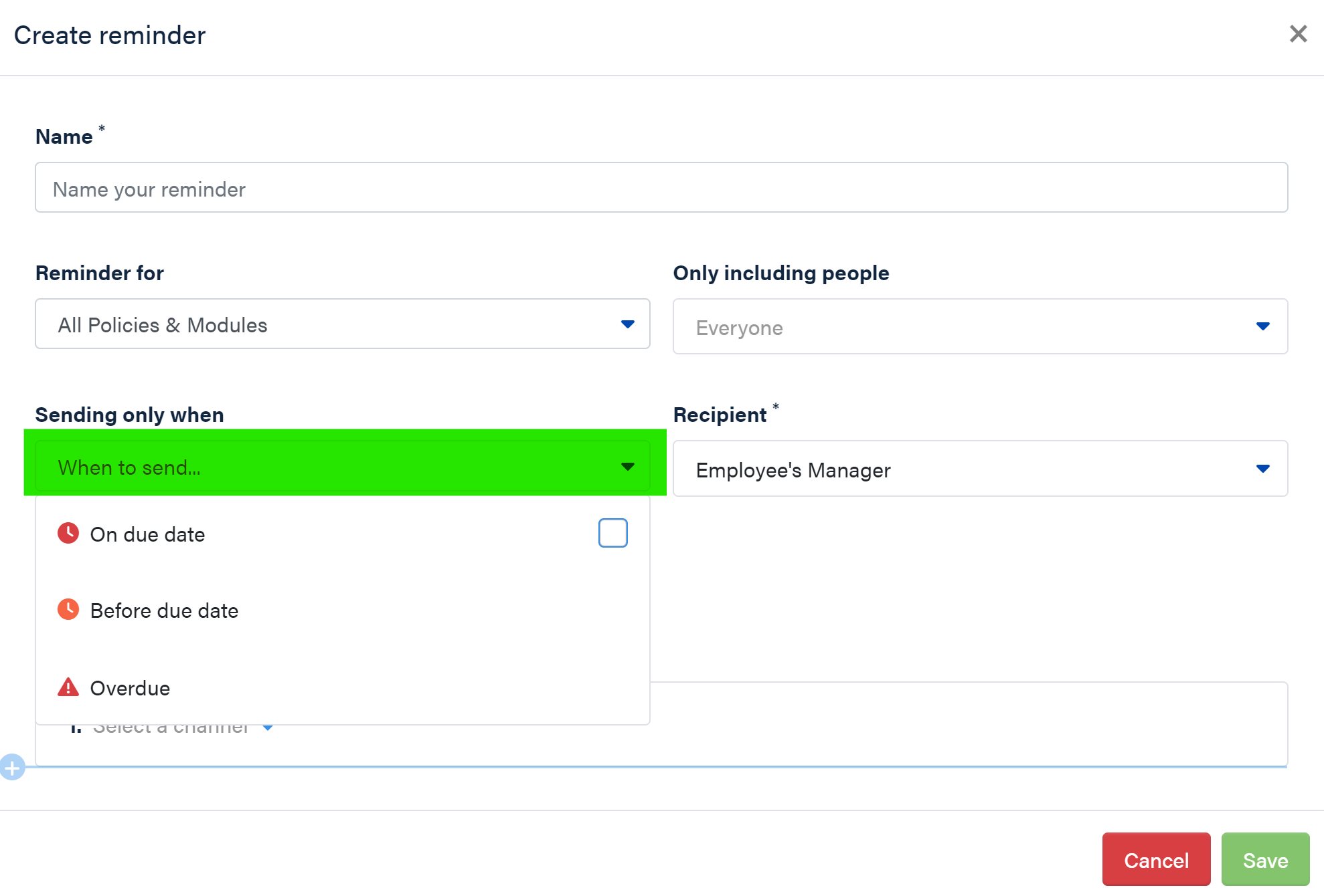 How to set up Reminders