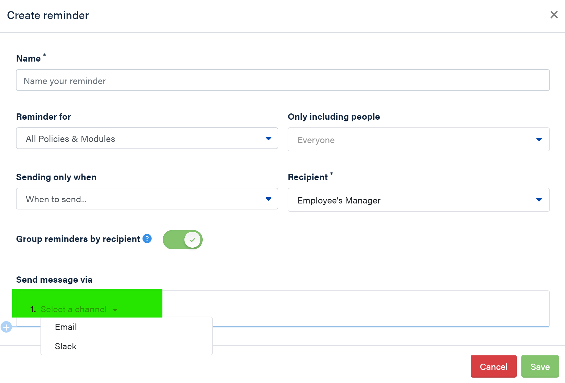 How to set up Reminders