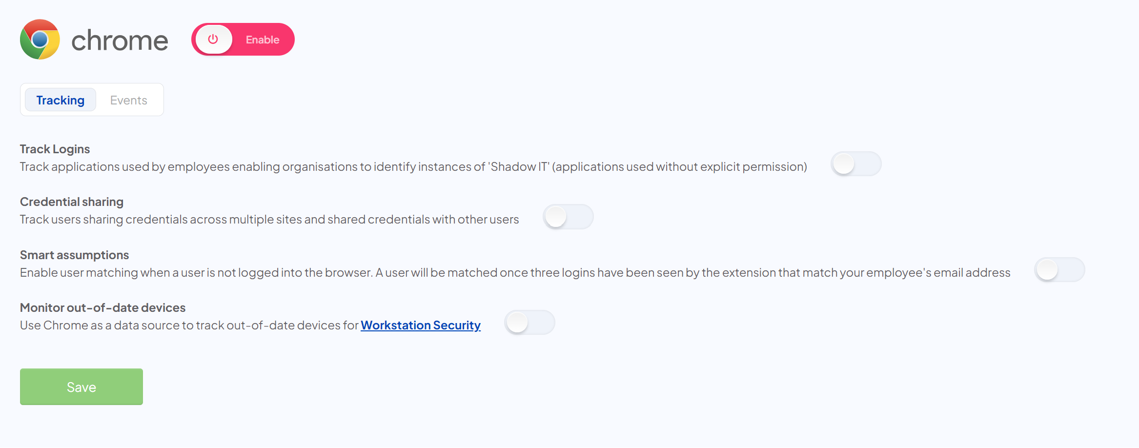 Installing the Google Chrome Extension